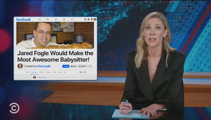 Desi Lydic Compares Trump Supporters To Jared Fogle Fans